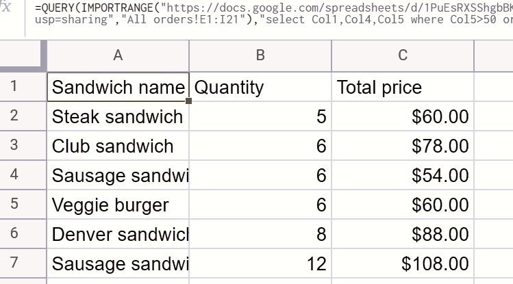 How to Use the IF Statement With Importrange in Google Sheets